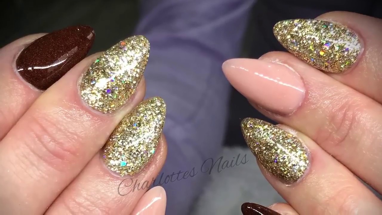 Acrylic nails - basic design set - YouTube