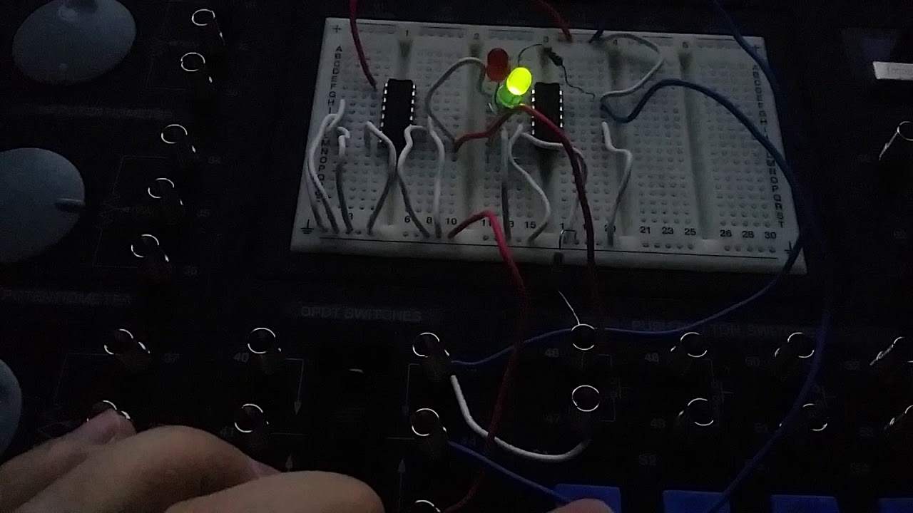 4066 Quad Switch: How To Make a 3-State Logic Gate - YouTube