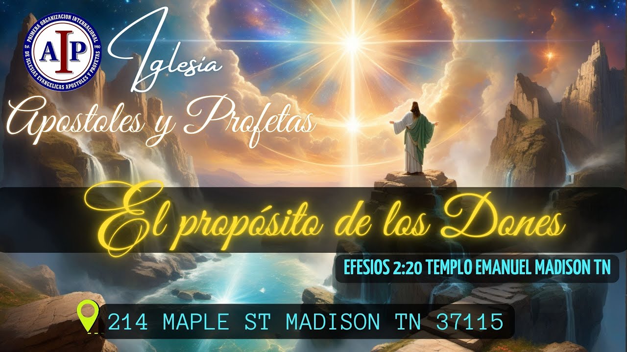 El propósito de los Dones - Pastor Edwin Ventura - YouTube