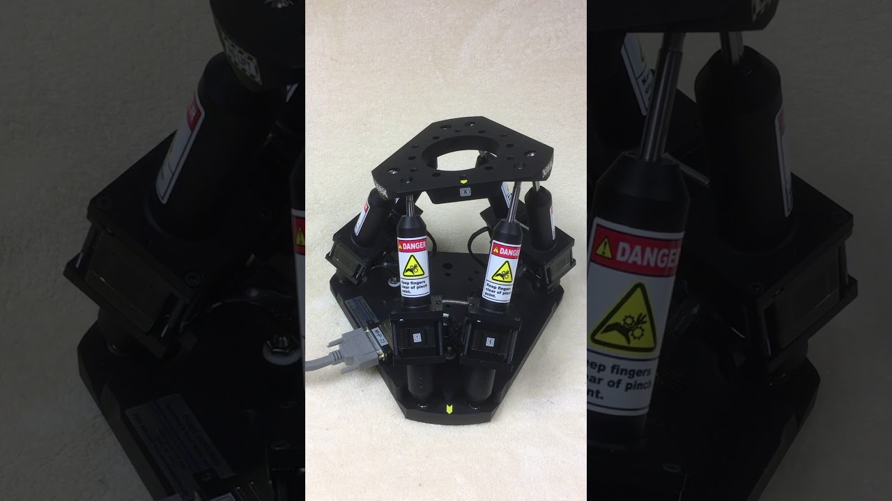 Mini Hexapod Platform 23 Demonstration - YouTube