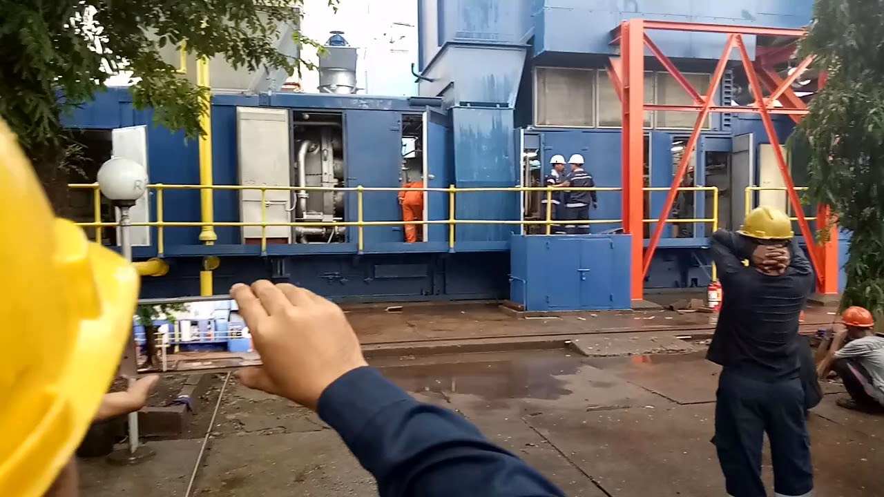 Start up turbine pltg pln tello makasar - YouTube