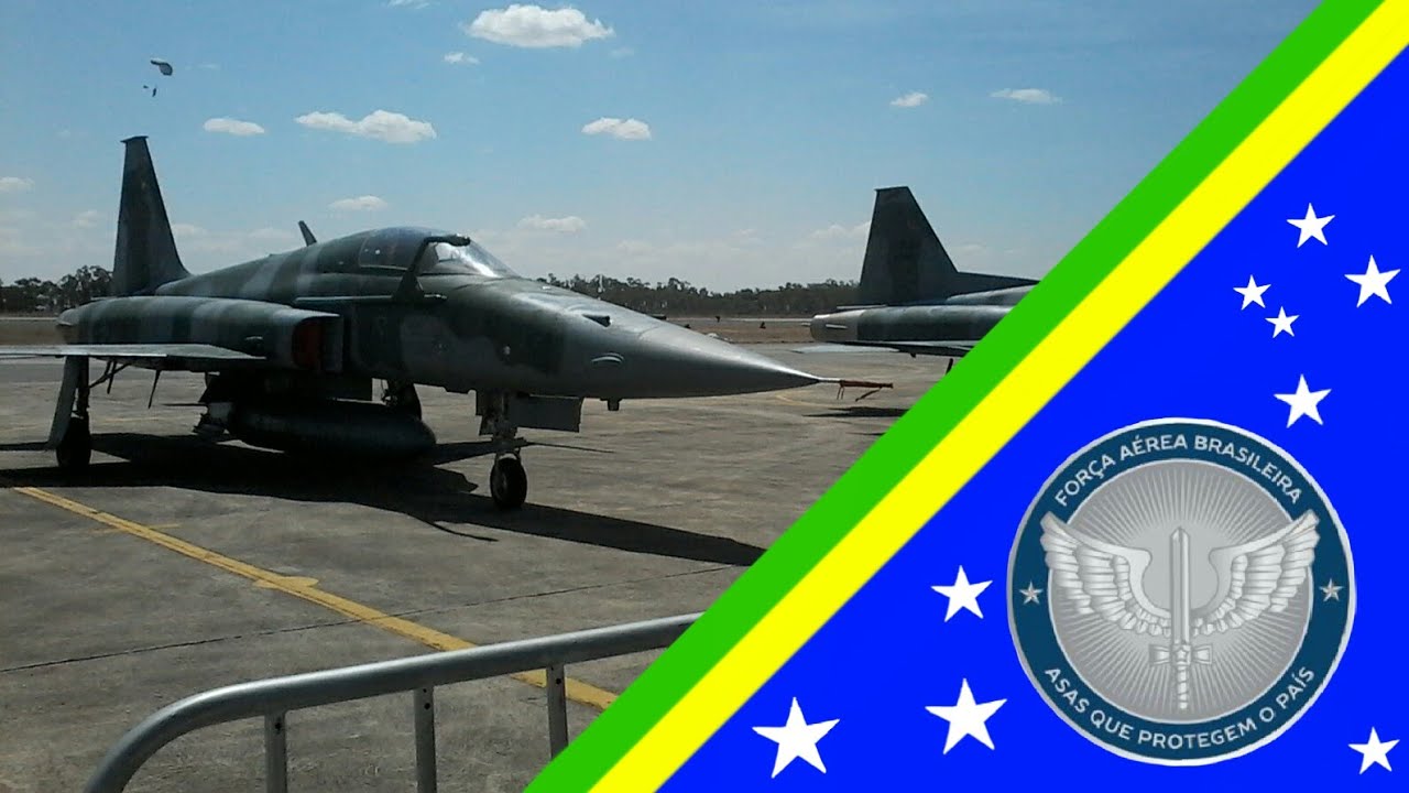 visiting the brazilian air force base - YouTube