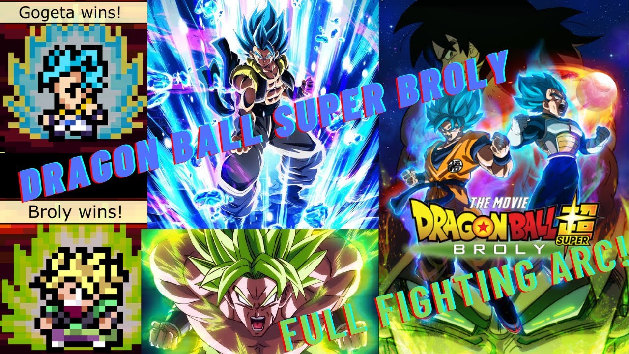 DRAGON BALL SUPER BROLY ARC, ALL FIGHTS DRAGON BALL DEVOLUTION - YouTube