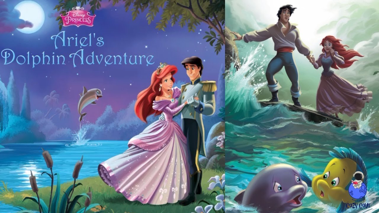 🐬🔱 Disney Princess: Ariel’s Dolphin Adventure - Kids Read Aloud 📖 - YouTube