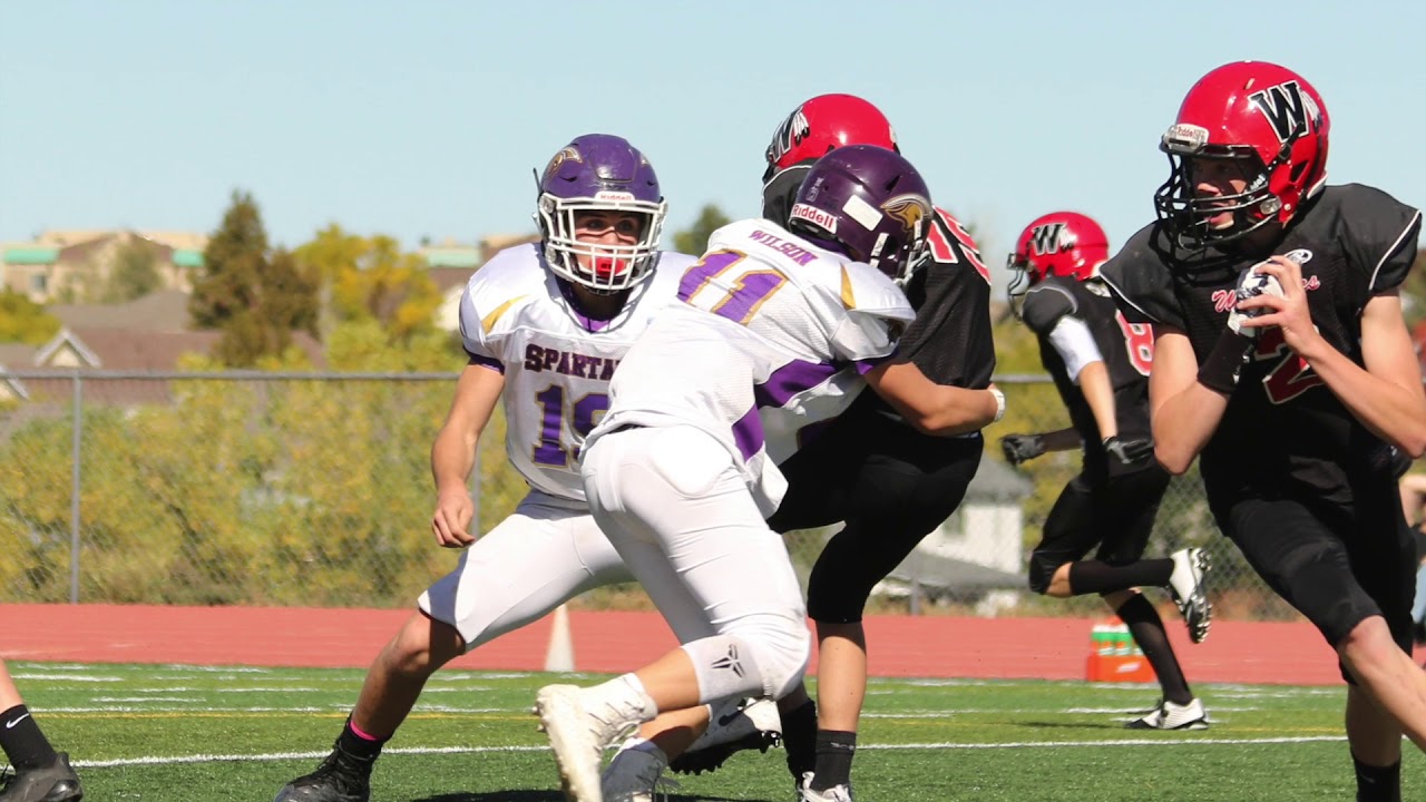 2017 Spartan Gold - AYL AFC North 8th Grade - Week 6 - YouTube