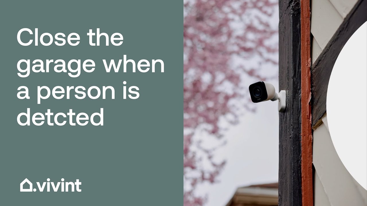 Outdoor Cameras | Custom Action For Your Garage Door - YouTube