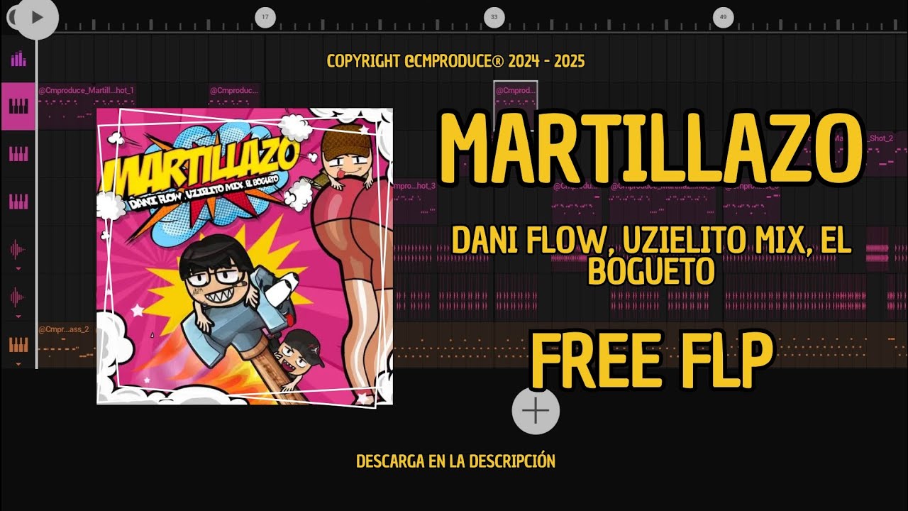 🔨 MARTILLAZO - Dani Flow, Uzielito Mix & El Bogueto (Instrumental Flp ...