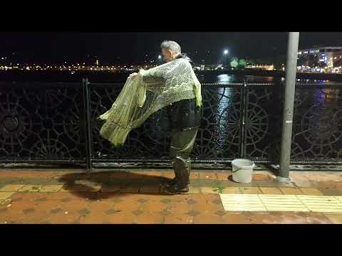 #Serpme ile denizde balık avı