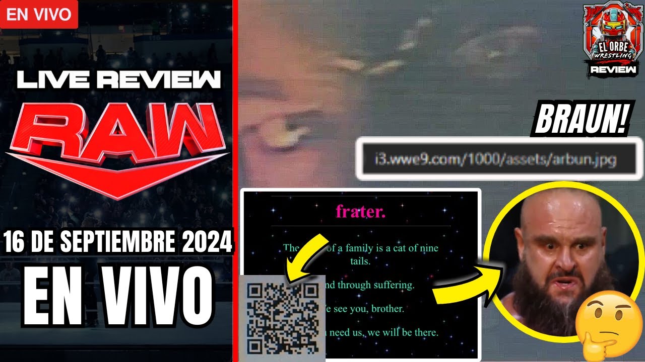WWE RAW 16 Septiembre 2024 Español REVIEW | NUEVO CODIGO QR WYATT SICKS ...