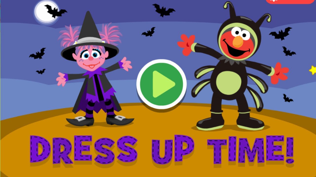 DRESS UP TIME ! SESAME STREET GAME || PBS KIDS || - YouTube