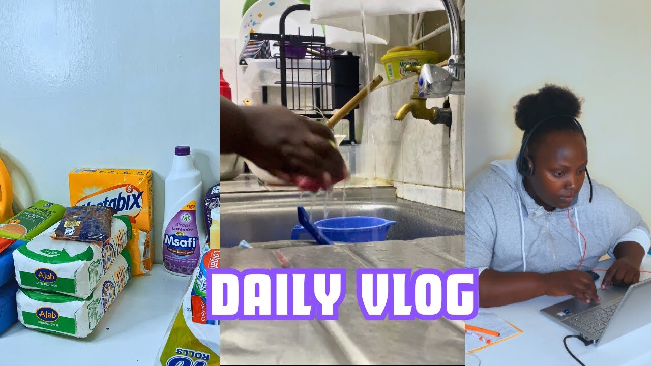 Daily Vlog: Cleaning//Mini shopping Haul// A sneek peek of what I do ...