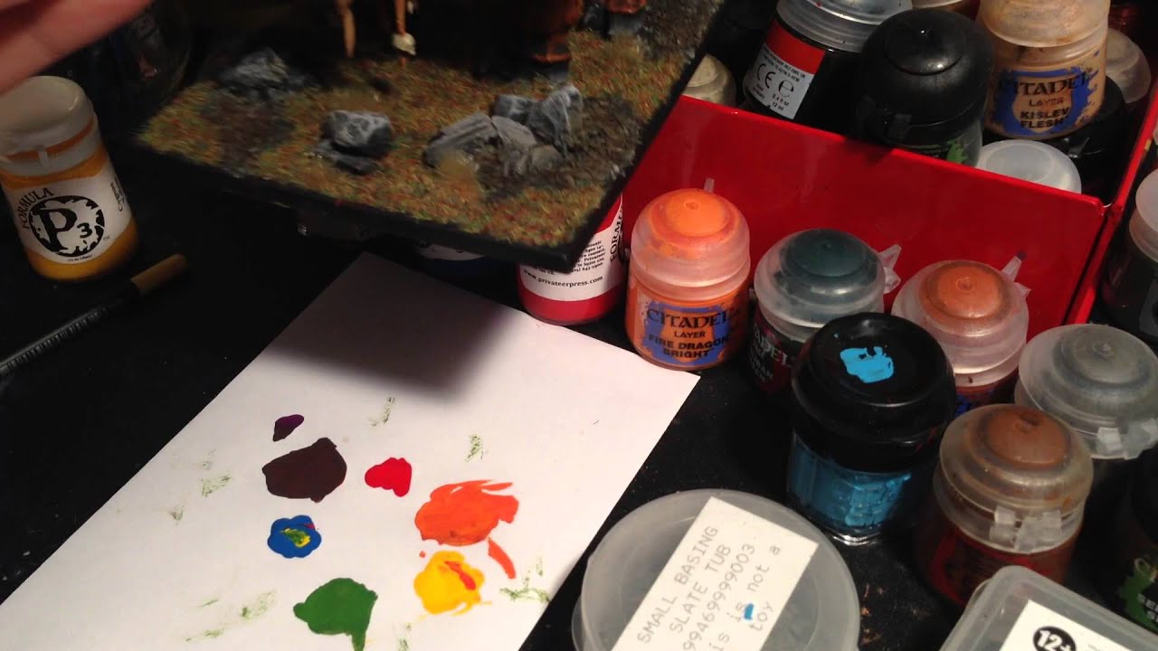 Colour Theory Warhammer - YouTube