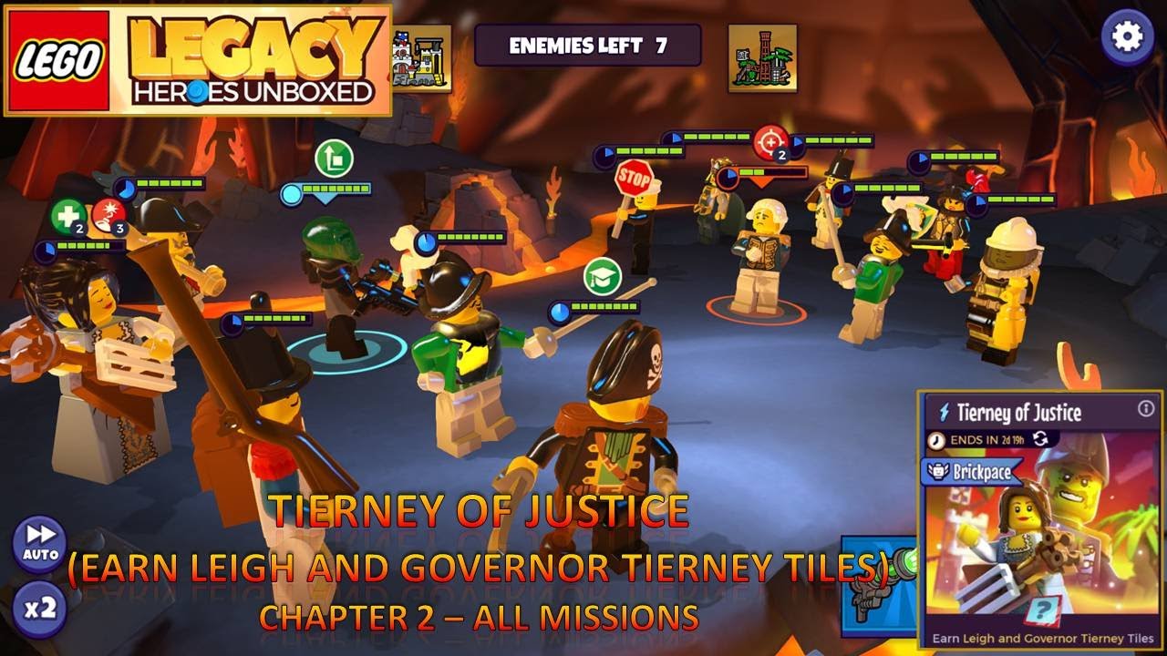 LEGO Legacy: Heroes Unboxed - Tierney of Justice - Chapter 2 All ...