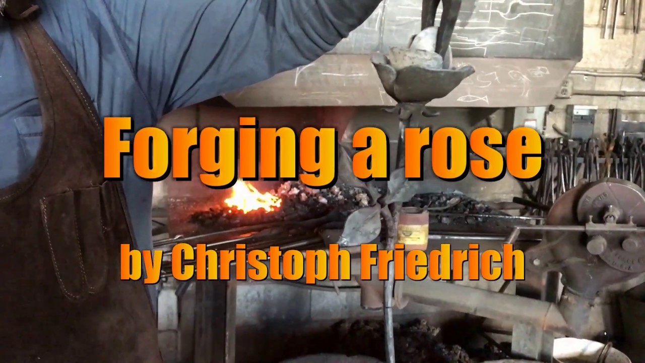 forging a rose - YouTube