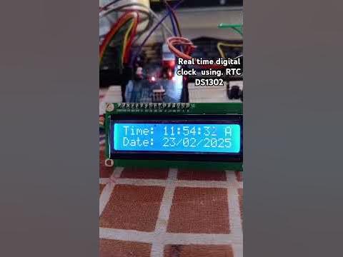 Real time clock. Using Ds1302modile arduino - YouTube