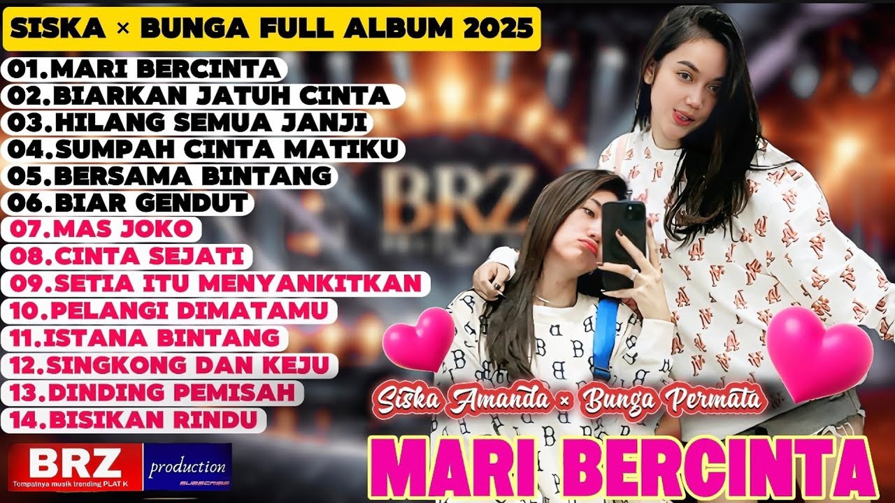 SISKA AMANDA BIARKAN AKU JATUH CINTA| FULL ALBUM TERBARU SISKA AMANDA × ...