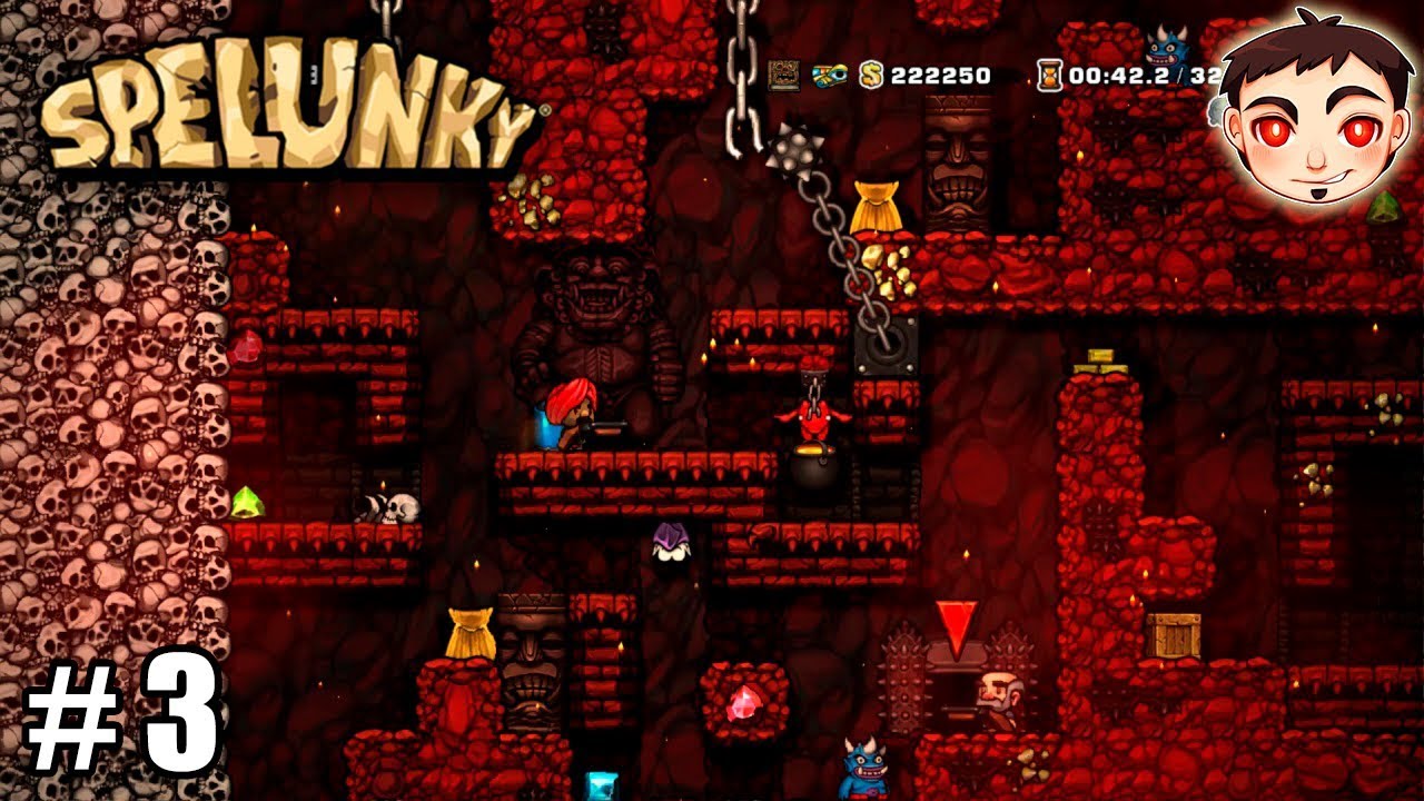 ¡EL CAMINO SECRETO HACIA EL INFIERNO! - Spelunky #3 - YouTube