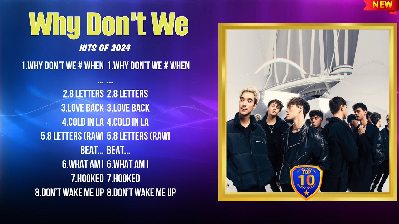 Why Don't We Greatest Hits 2024Collection - Top 10 Hits Playlist Of All ...