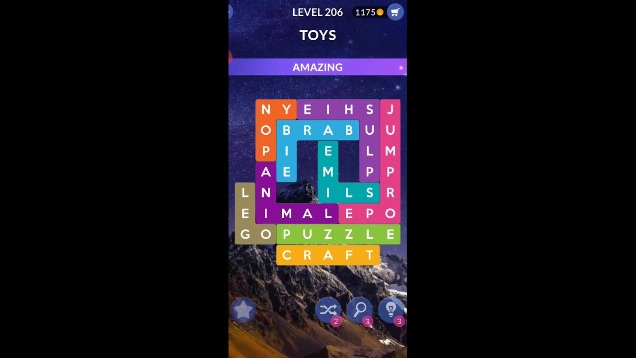 WORD SHAPES LEVEL 201 202 203 204 205 206 207 208 209 210 - YouTube