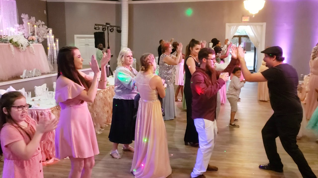 THE CHA CHA SLIDE WITH #THEDJSKY AT THE WASHINGTON WEDDING IN ...