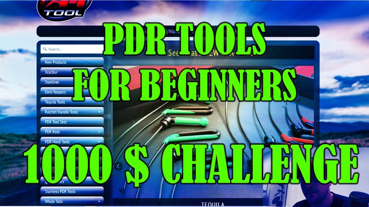 PDR tools for beginners | 1000 $ PDR tool challenge | A-1 PDR Tools ...