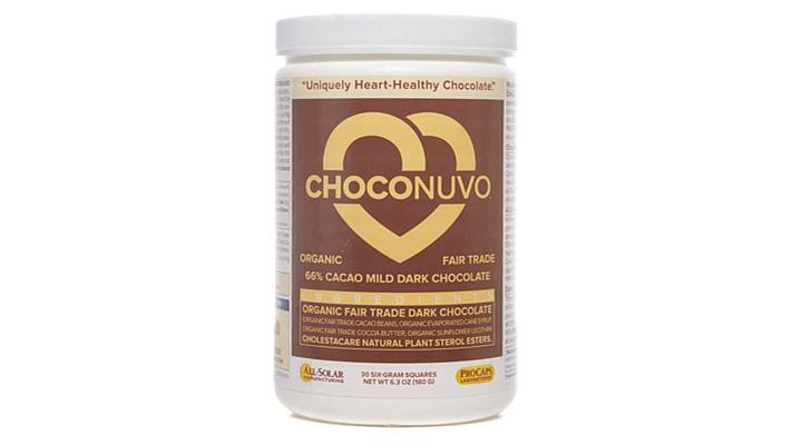 ChocoNuvo 66% Cacao Dark Chocolate 30 Servings - YouTube