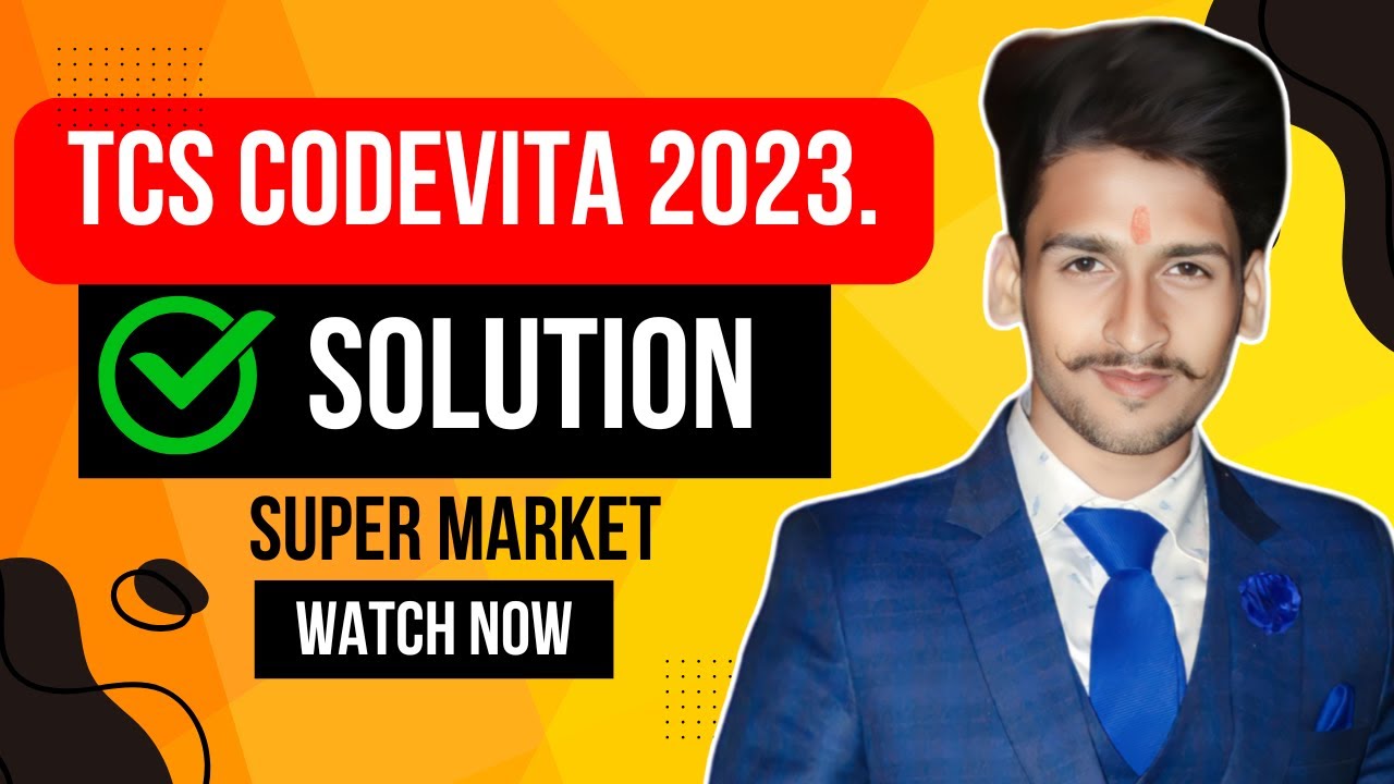 Super Market Tcs Codevita Privious Year Question And Answers Super Market Solution Tcs Codevita 3181