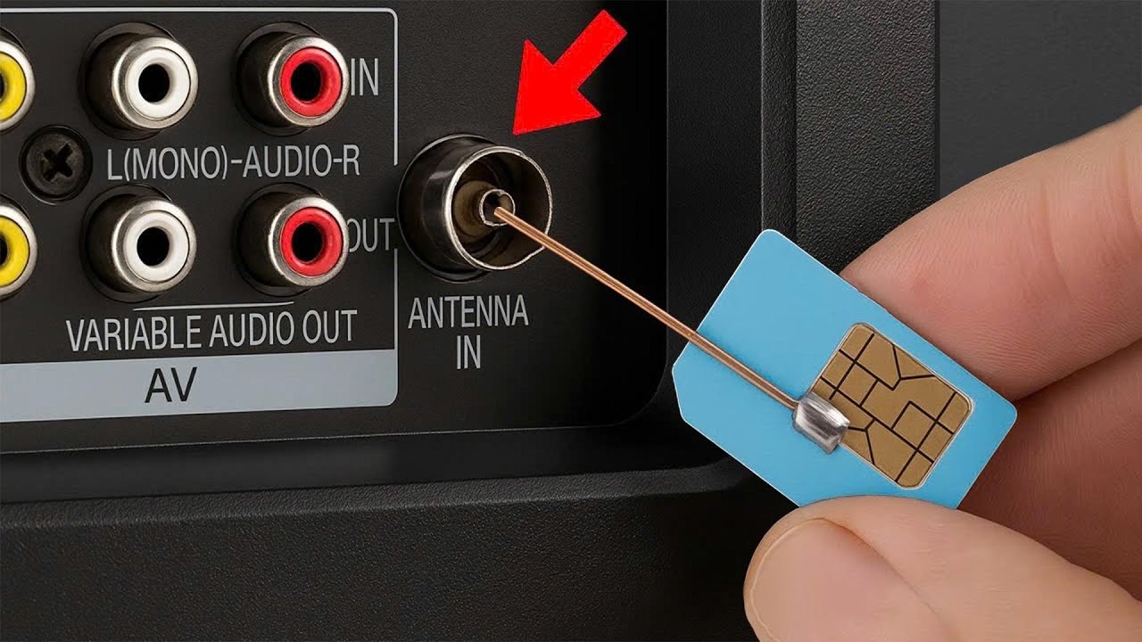 Put a SIM CARD Behind Your TV and See what most Billions of people ...