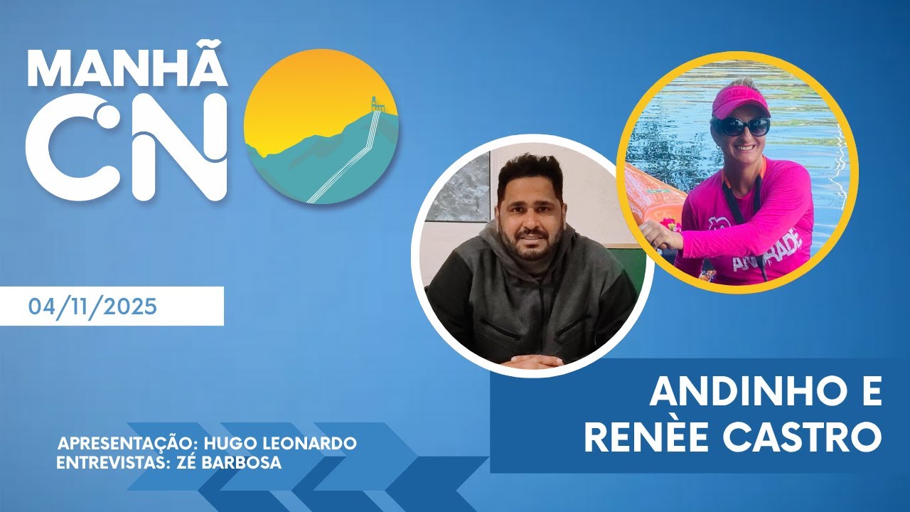MANHÃ CN - 03/11/2025 - Andinho e Renèe Castro - YouTube