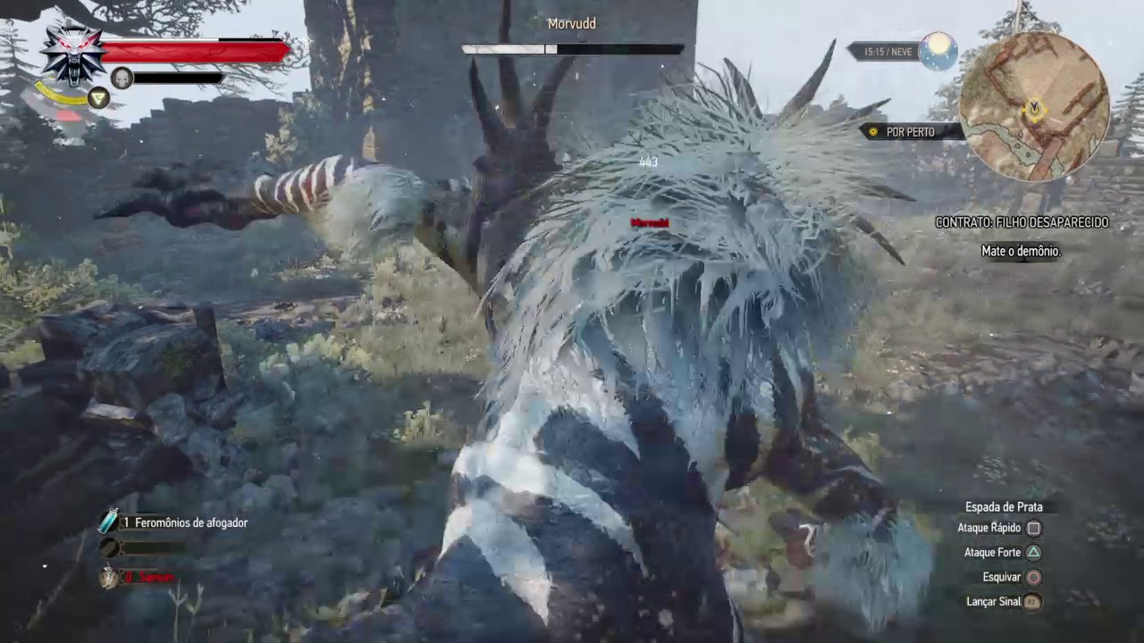 The Witcher 3: Wild Hunt Caçando um demônio - YouTube