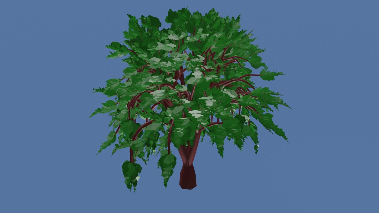 Creating Cartoon-Style Trees in Blender | NS Blender | Neeraj Kumar ...