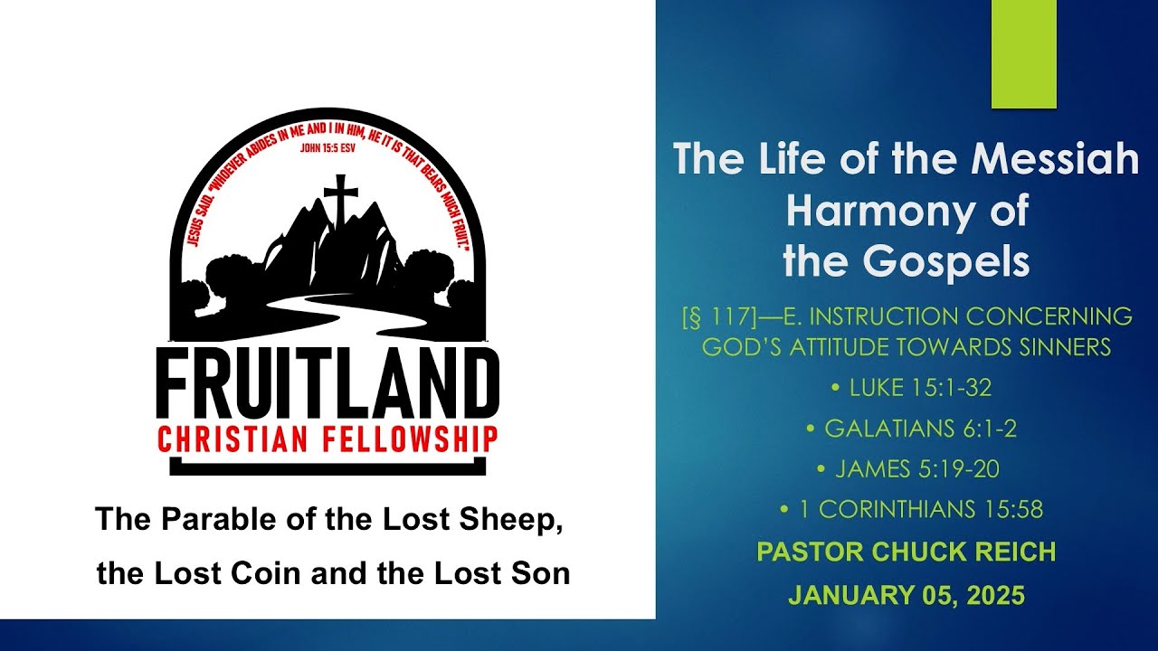 The Parable of the Lost Sheep, Lost Coin, and Lost Son - Fruitland ...