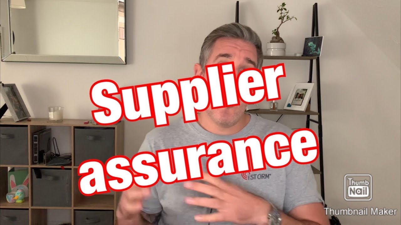 How to do supplier assurance (and why it’s so important!) - YouTube