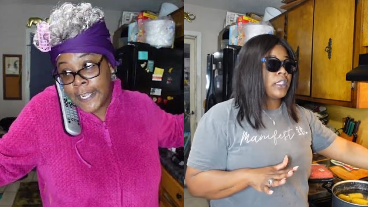 GRANDMA SHOWING LISA HOW TO COOK FOR LABOR DAY - YouTube