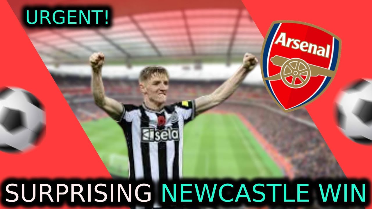 Newcastle surprise and beat Arsenal in the Premier League" - YouTube
