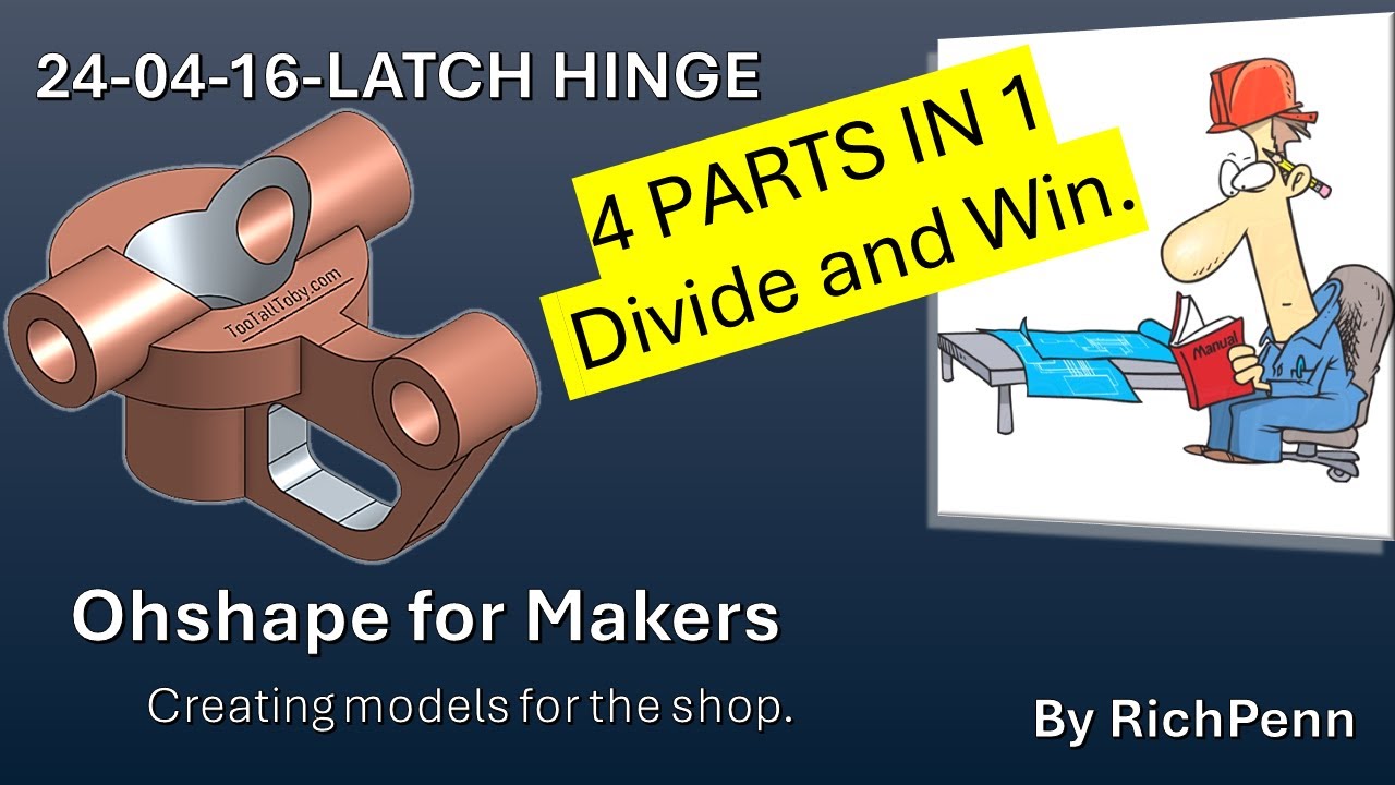 24-04-16-LATCH HINGE TUTORIAL - A TTT MODEL - STEP BY STEP - YouTube