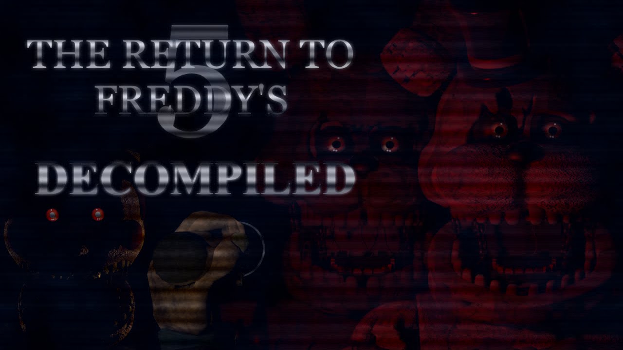 The Return to Freddy's 5 DECOMPILED Source Code | GPD MODE + HIDDEN ANIMATIONS - YouTube