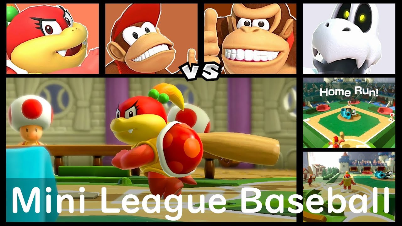 Super Mario Party Mini League Baseball #11 - YouTube