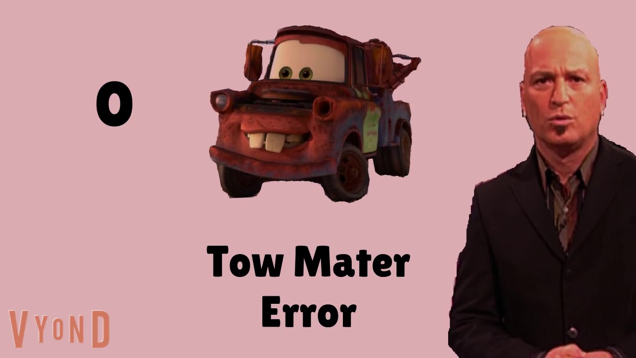 Tow Mater Error 5 (Craziest Video I Ever Made) - YouTube