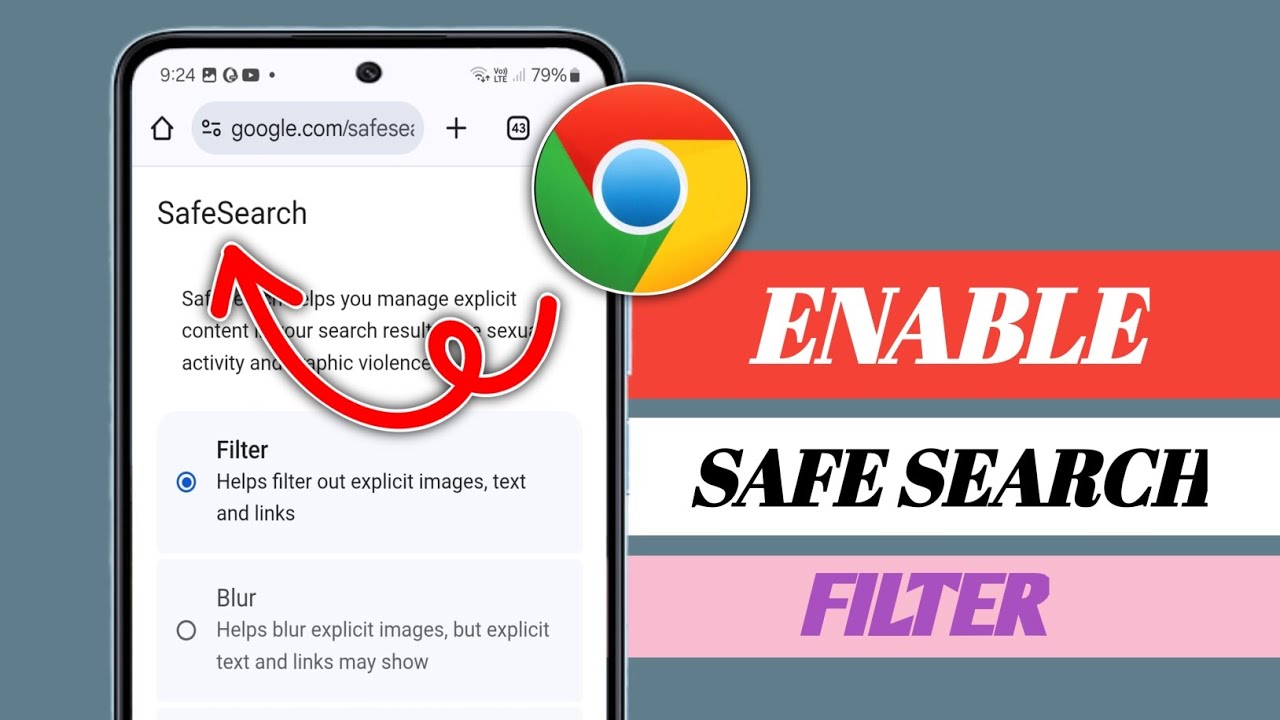 How to enable safe search filter on Google chrome - YouTube