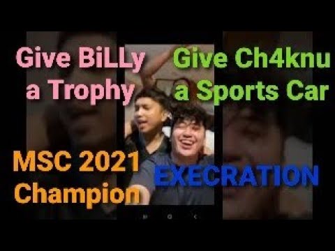 Viral Z4PNU Execration MSC 2021 Champion CeLebration Give BiLLy a ...