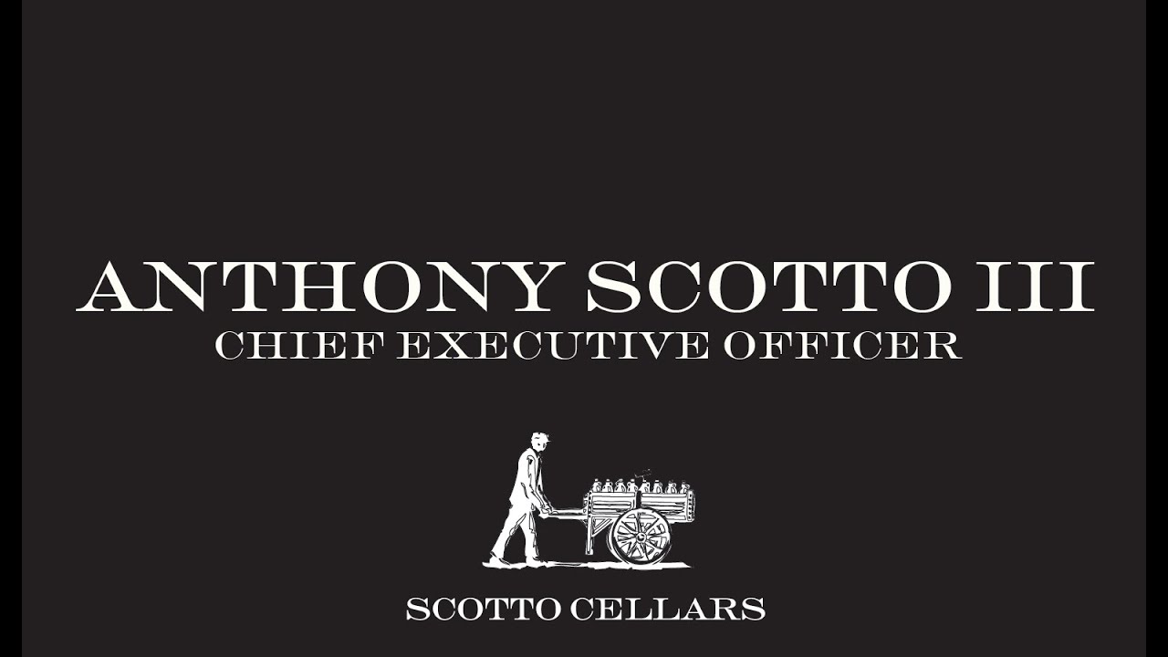 Anthony D. Scotto III, CEO of SCOTTO CELLARS - YouTube
