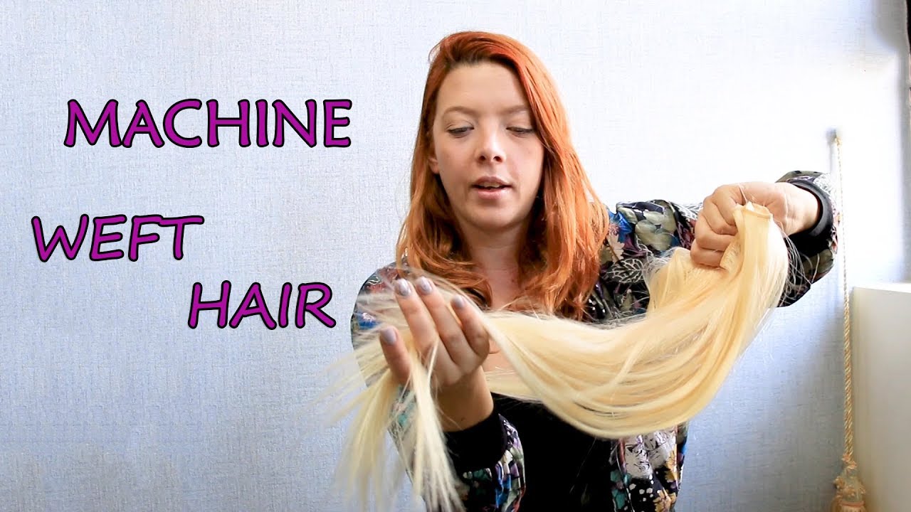 Check Out The Weft Line – Machine Weft Hair Macsara Hair - YouTube