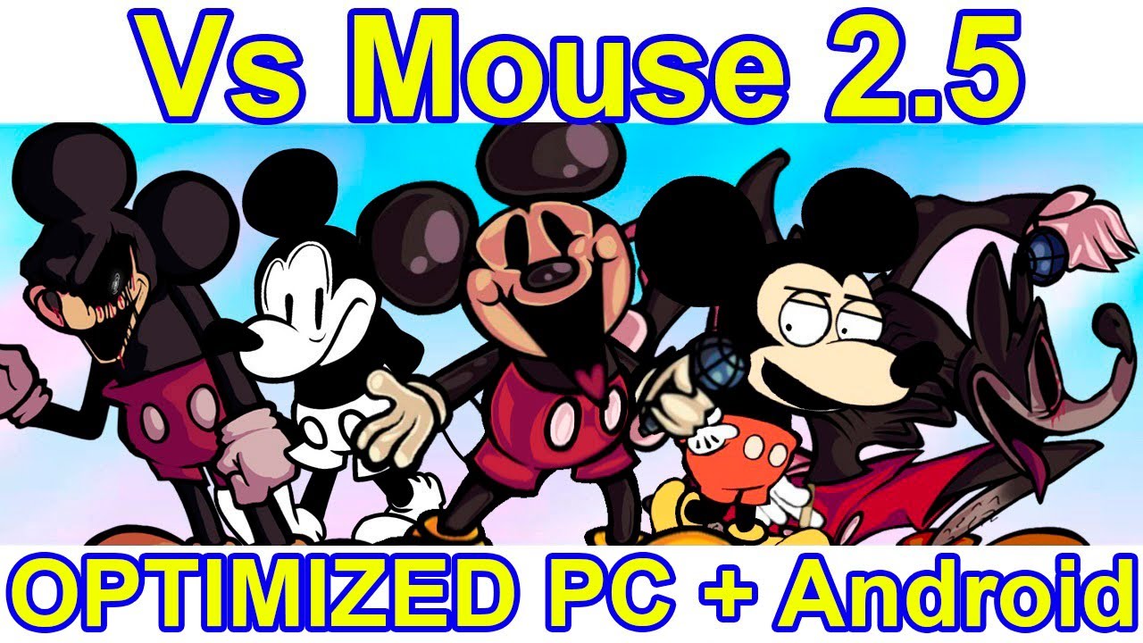 FNF VS Mouse 2.5 - Low end for PC 64 Bits + Android (Full Gameplay ...