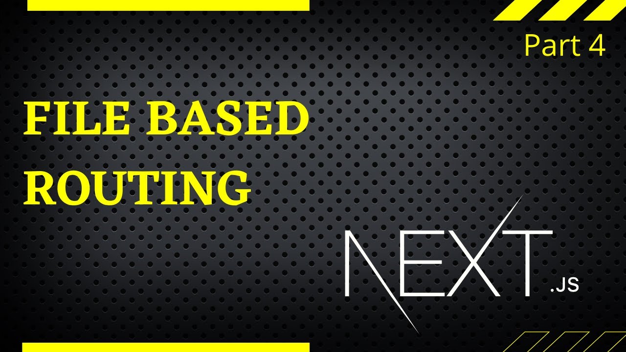 File Based Routing in Next.js #Part-4 - YouTube File Based Routing in Next.js #Part-4 - YouTube