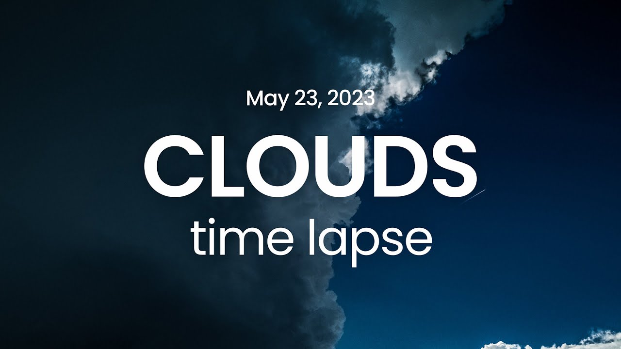 Cloud-Lapse // FUJIFILM X-E4 Time-Lapse // Storm Clouds - YouTube