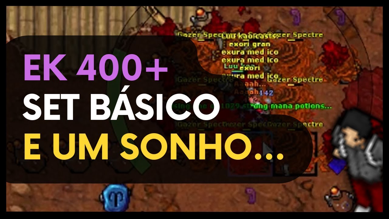 Tibia Hunt Ek Solo Gazer Spectre Port Hope Fazendo 31kk Raw Youtube