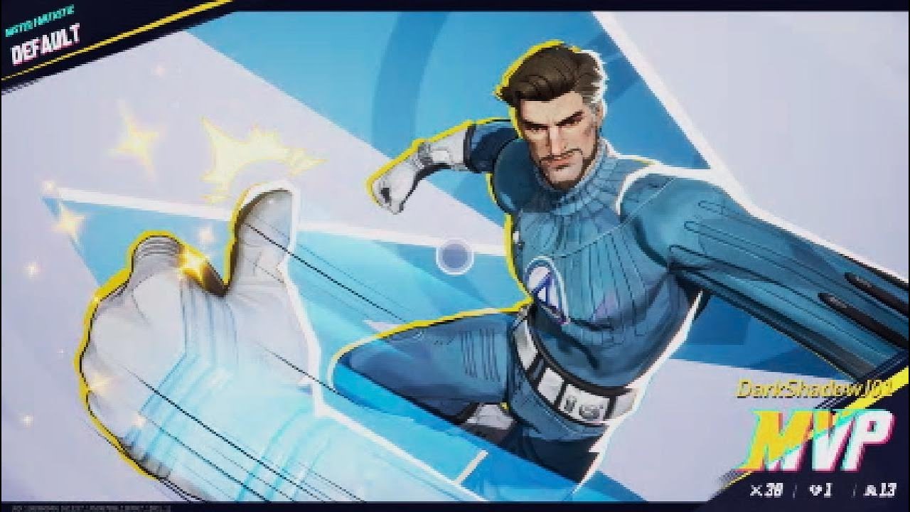 Mr Fantastic MCU Skin Is Throwing up 4!! | Marvel rivals Gameplay ...
