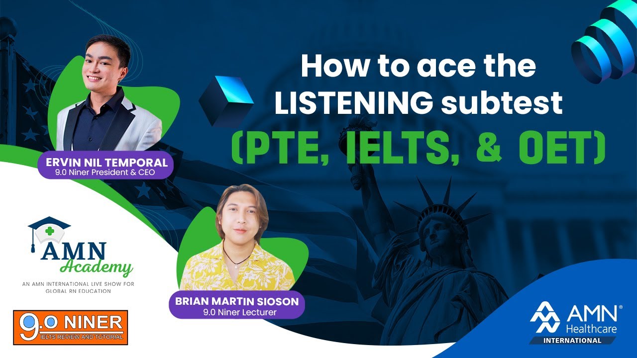 How to Ace the Listening Subtest (PTE, IELTS, and OET) - YouTube