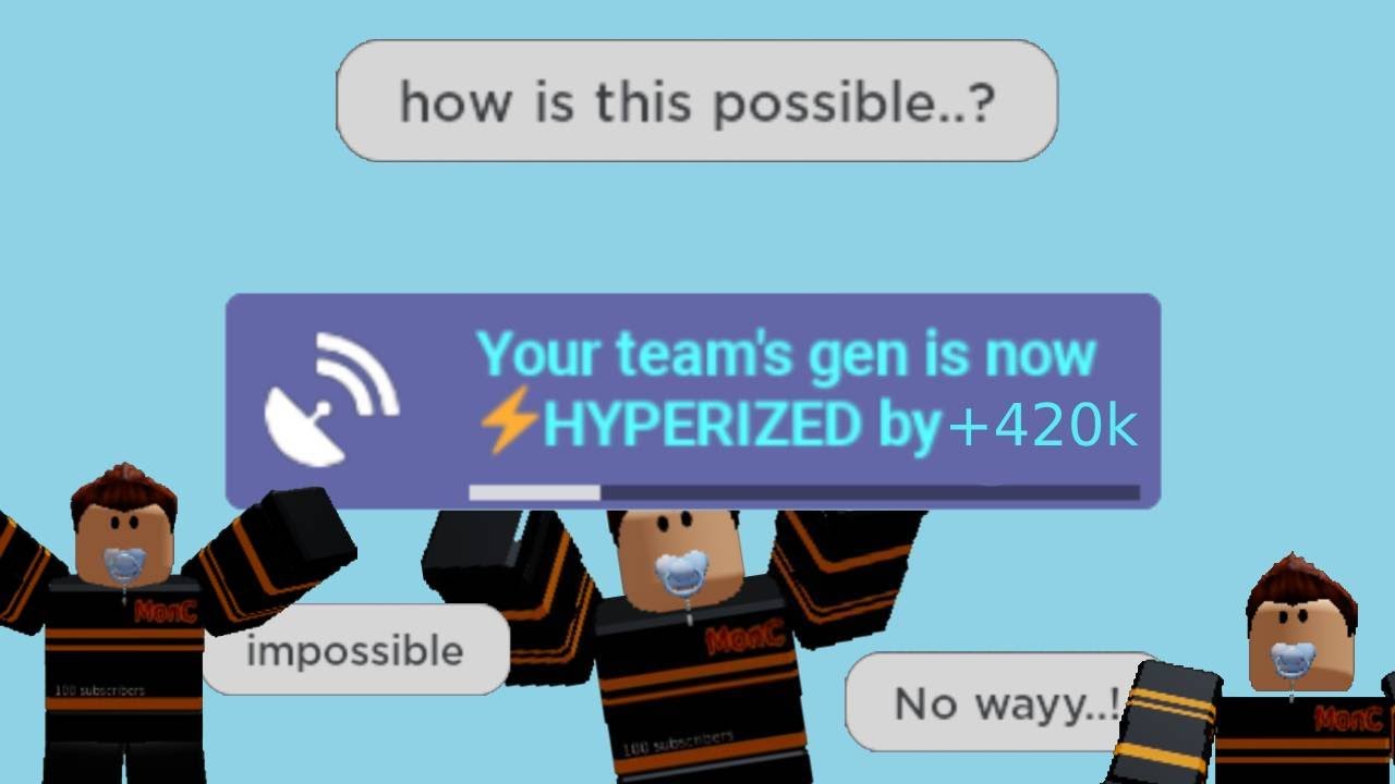 Testing the Hyperized Gen Feature to the MAX | Roblox Bedwars - YouTube